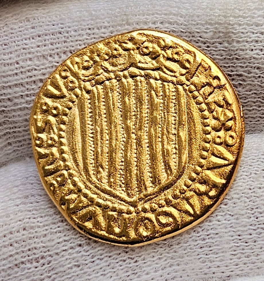 Spanish Coin Collectibles Duchy of Juan II of Aragon Zaragoza Gifted ...