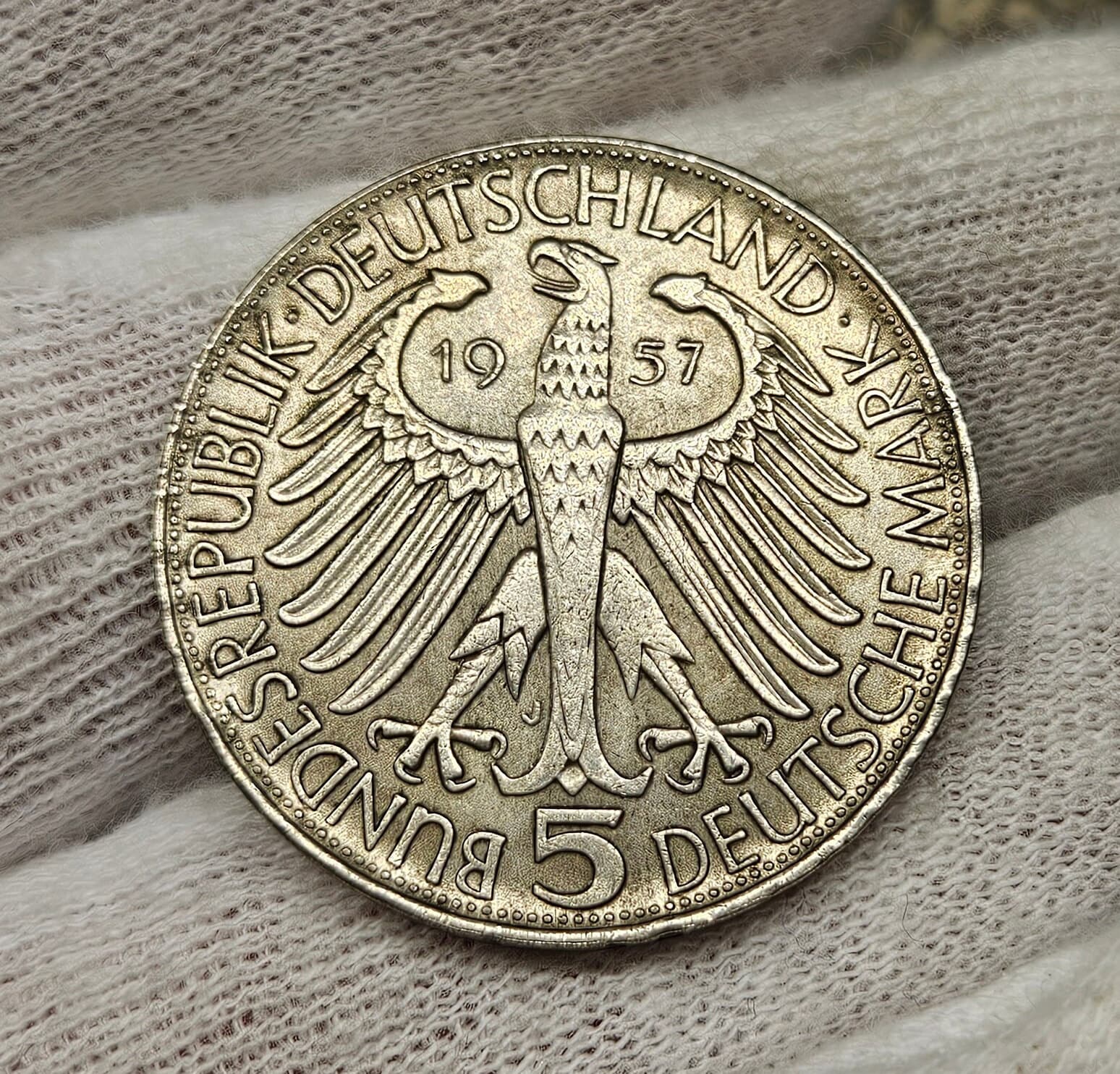 5 Marks Germany 1957 Joseph Von Eichenhoff Collection Coin for ...