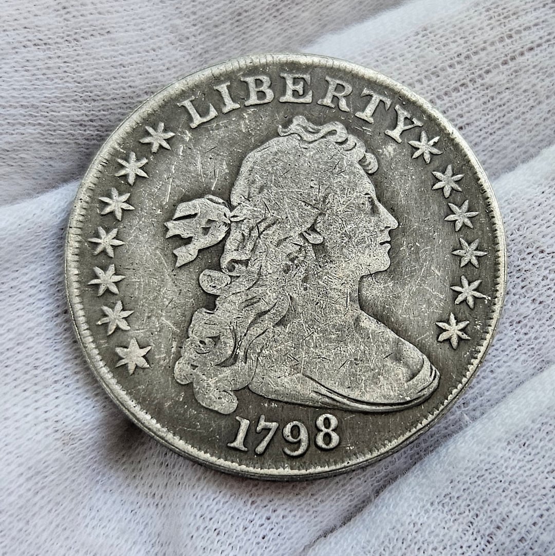 Dollar Liberty 1798 Usa Coins Rare Dollar Eagle Collection Coins ...