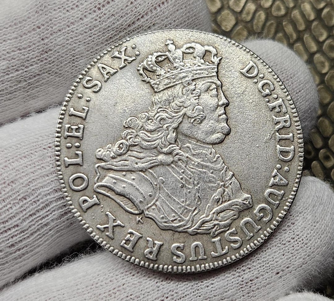 Polish Coin August Lll Sas Talar Próbny 1762 Lipsk Coin Collection ...