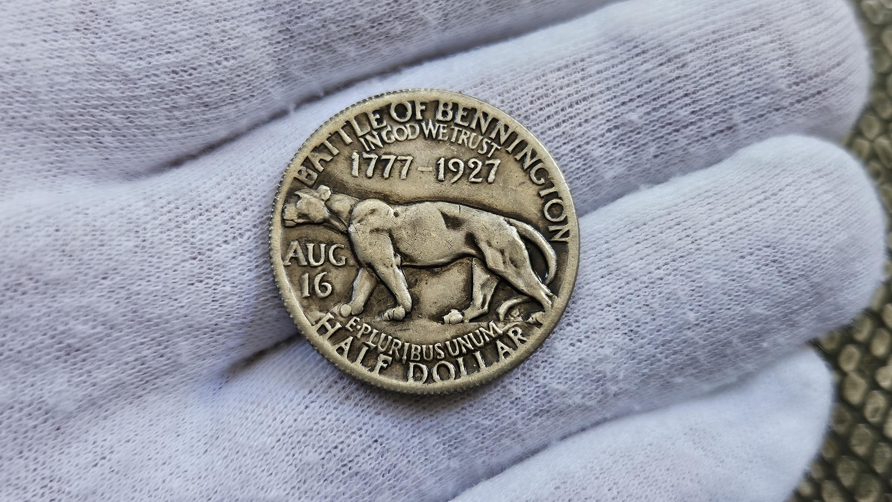 Usa Coin 1927 Commemorative Half Dollar Vermont Sesquicentennial ...