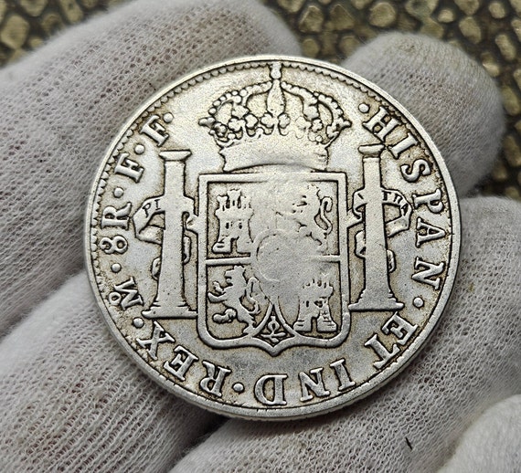 Spanish Colonial Coins Spanish Empire, Mexico, Silver 8 Reales, 1807
