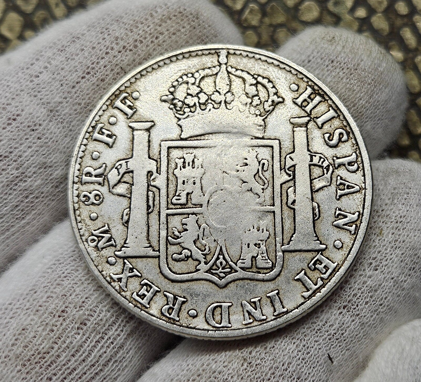 Coin 8 Reales 1778 Carlos III Hispanic Colonial Coin Silver Coin for ...