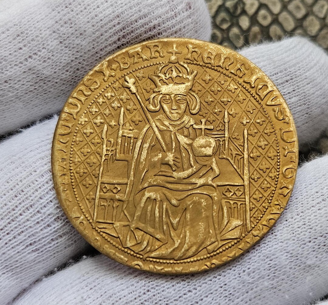British Coin Henry VII Sovereign Tudor Coin of the Oldest Type ...