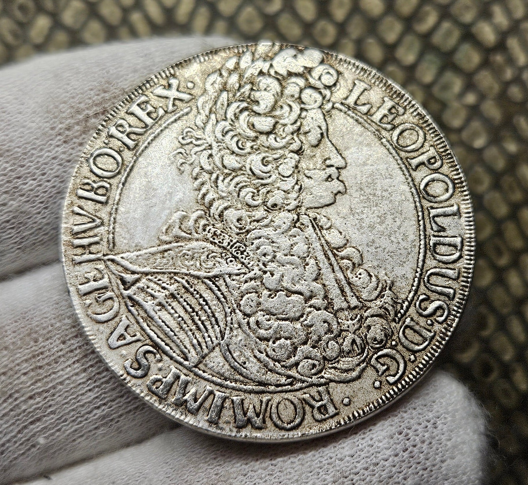 Very Rare Coin 1 Thaler Austro-hungarian 1696 Leopoldus Austria ...