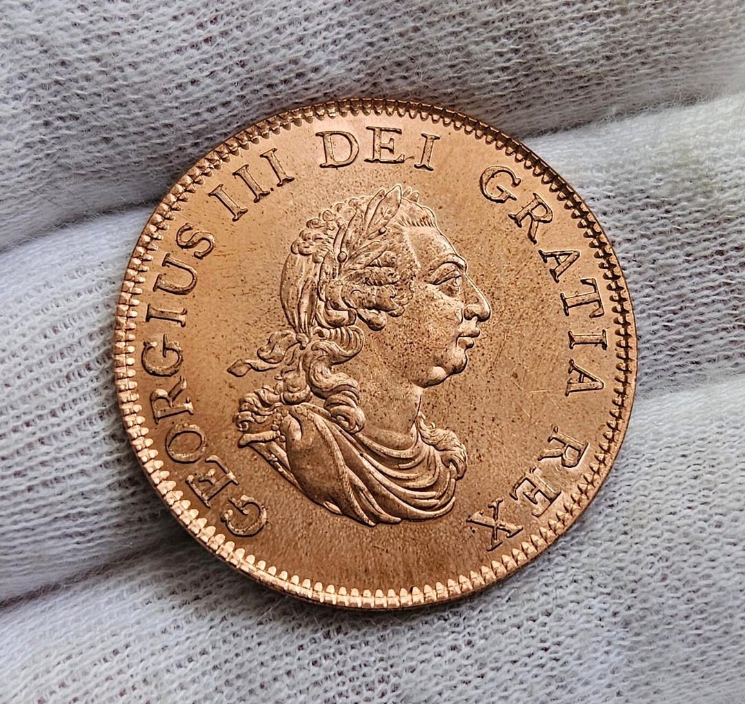 Half Penny British Coin 1799 With the Inscription (SOHO) Rare British ...
