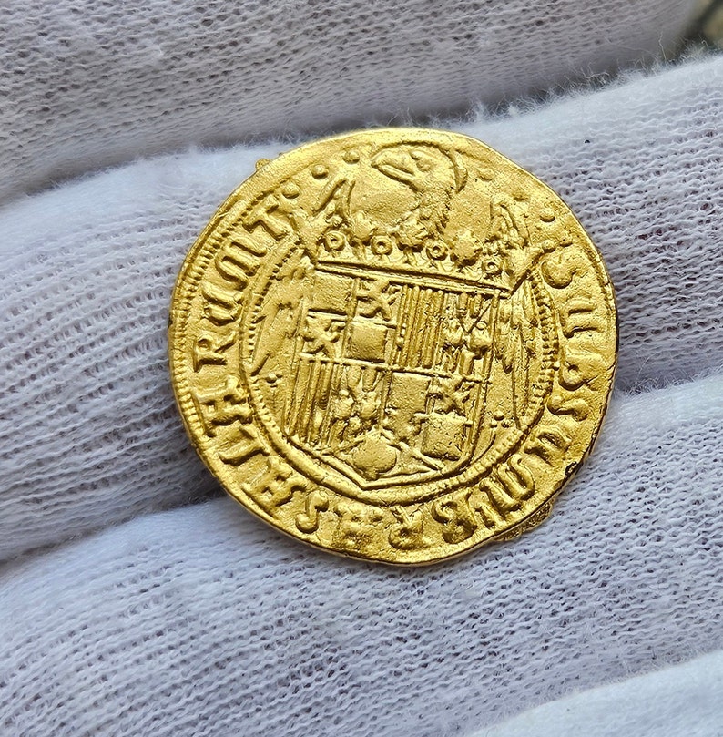 Spanish Coins 4 Excellent Coins of Spain Catholic Monarchs Gold ...