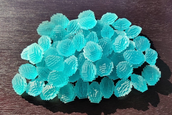 Minecraft Style 3D Diamonds - Etsy