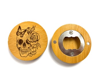 Bamboo Bottle Opener - Etsy