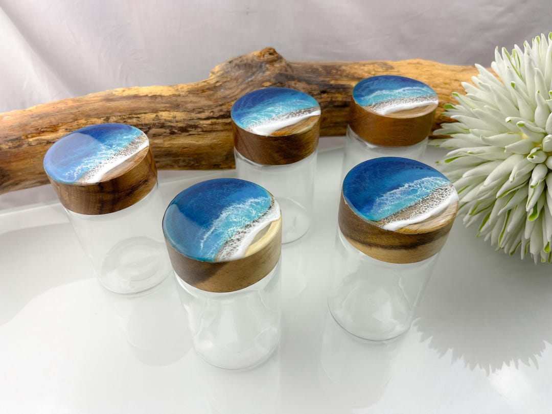 Storage Jar 245 Ml With Mango Lid for Screwing Storage Jars, Storage ...