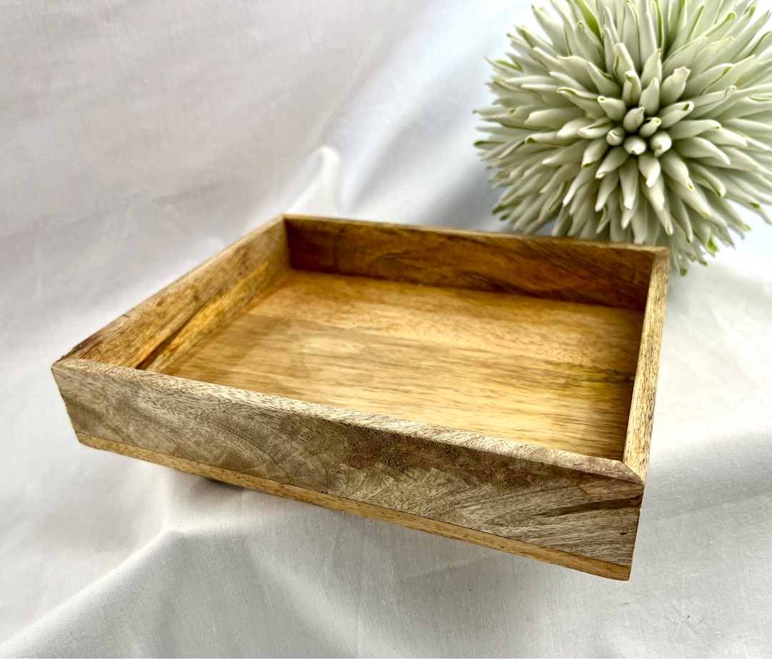 Mango Tray/serving Tray/mango Wood/unique/with Engraving/breakfast Tray ...