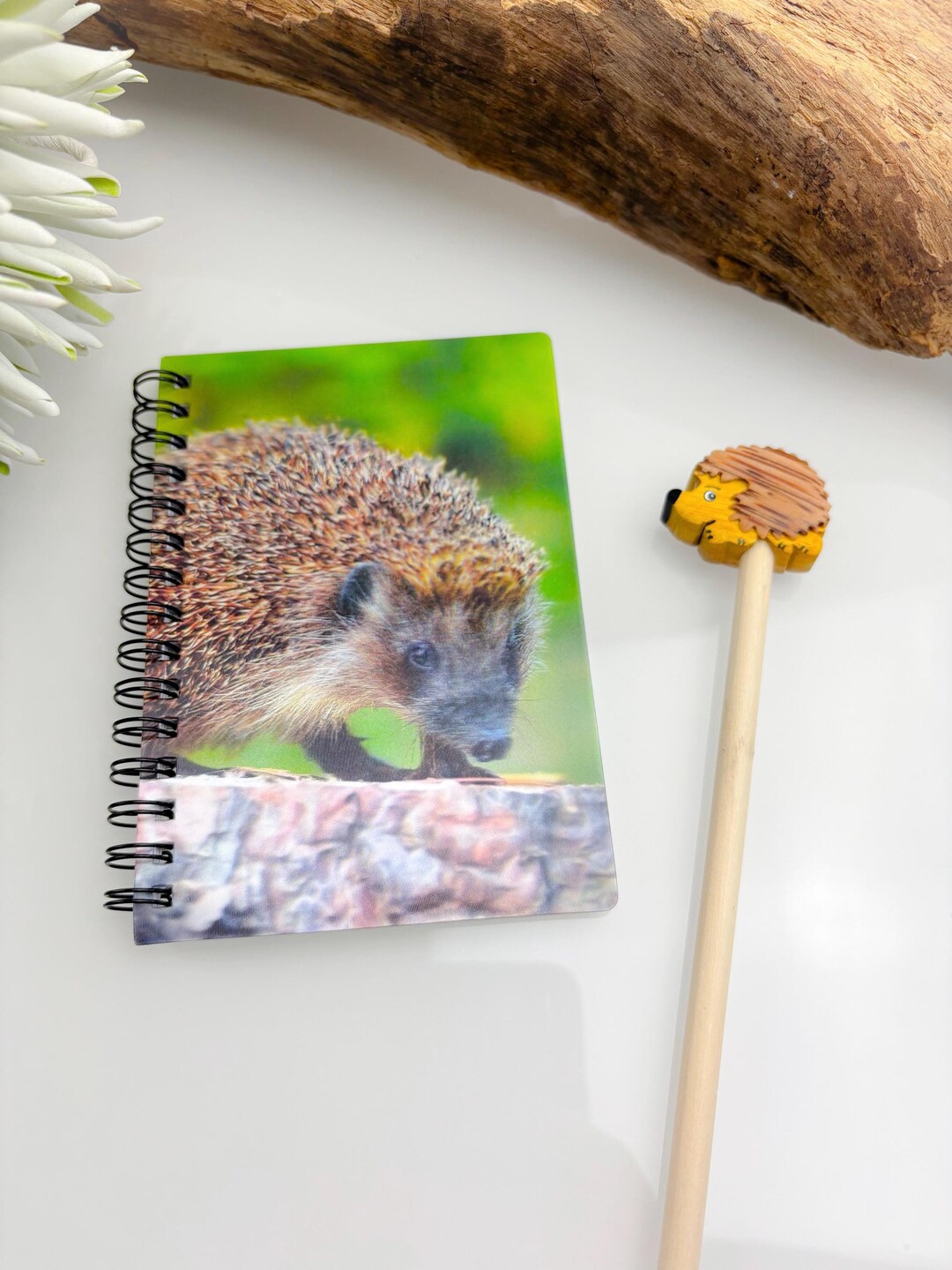 Hedgehog 3D Lenticular Notebook Ring Binder Cover Page Wobbly Image ...