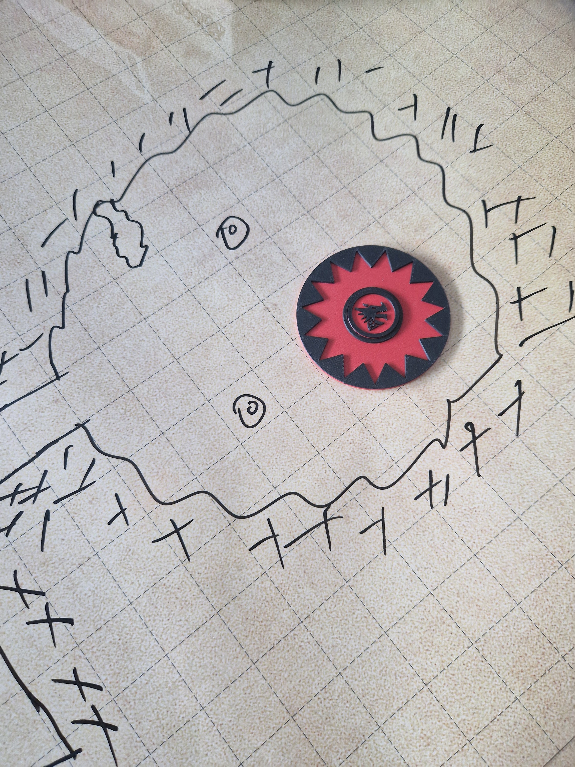 RPG Villain Boss Tokens Size Adapters - Etsy