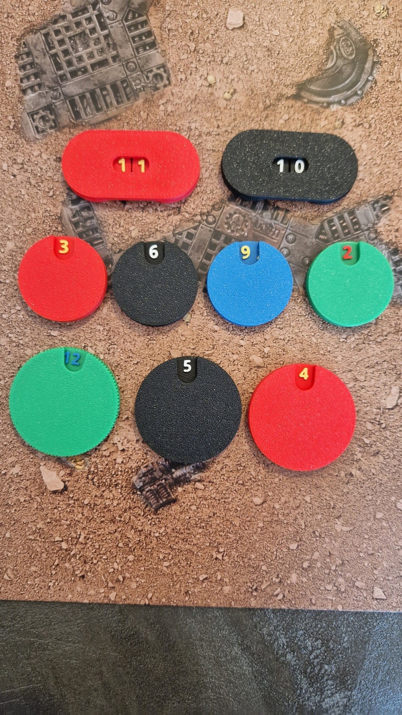 Wound Counter Set of 3 - Etsy