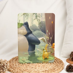 Cartoon Capybara Pikachu Custom Name iPad Case iPad Pro - Etsy