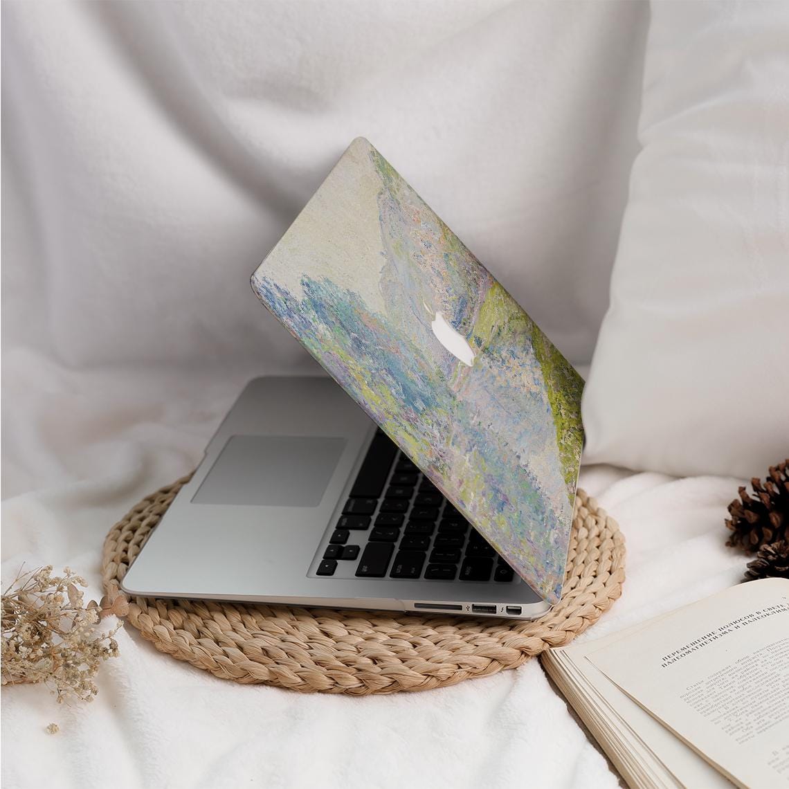 Claude Monet Oil Painting Art Hard MacBook Case Mac Laptop Cover for ...