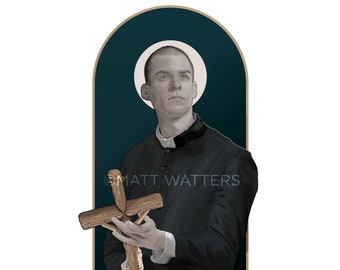 St Gerard Majella St Gerard Icon on Tile Saint Gerard - Etsy