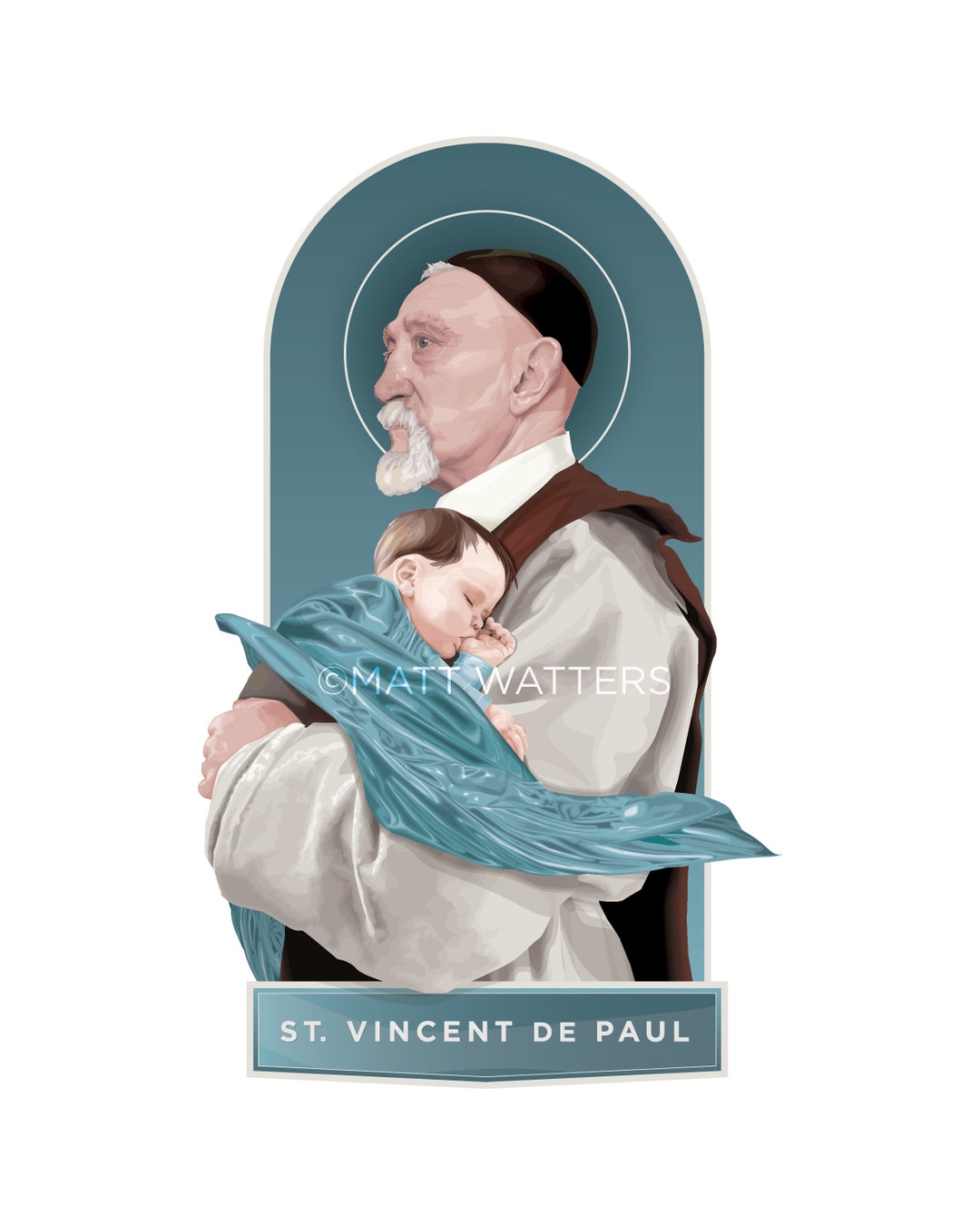 Saint Vincent De Paul - Etsy
