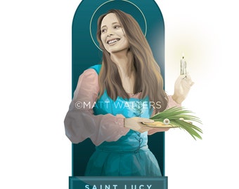 Santa Lucia / St Lucy Christmas Card (pack of 6) - Etsy