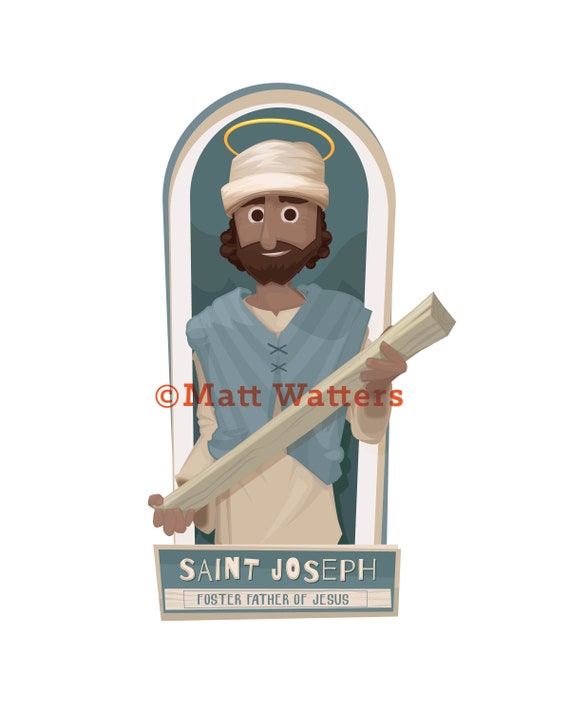 St. Joseph Foster Father of Jesus - Etsy