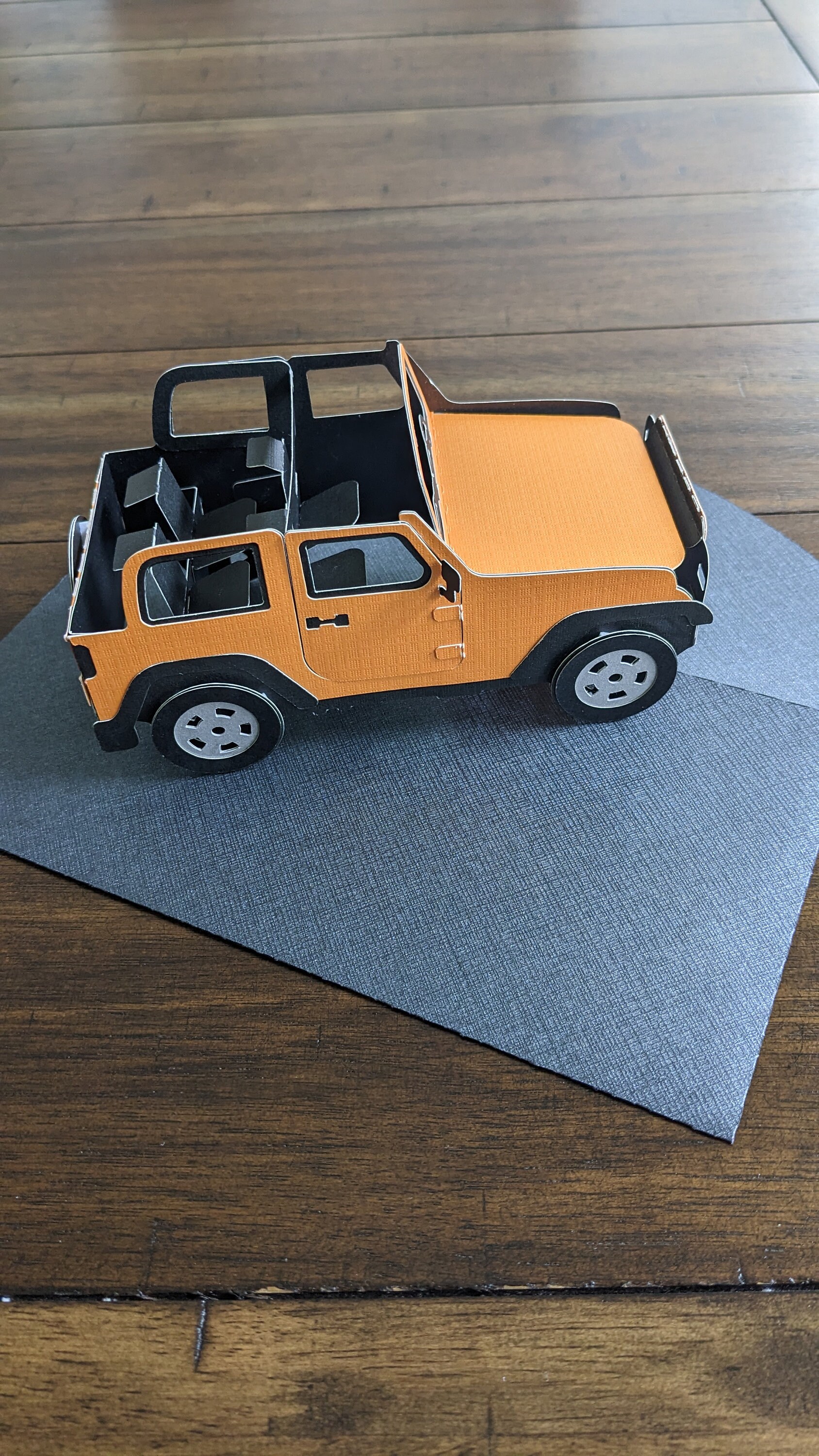 Customizable off Road Box Card, 3d Cards, Customizable Greeting Cards ...