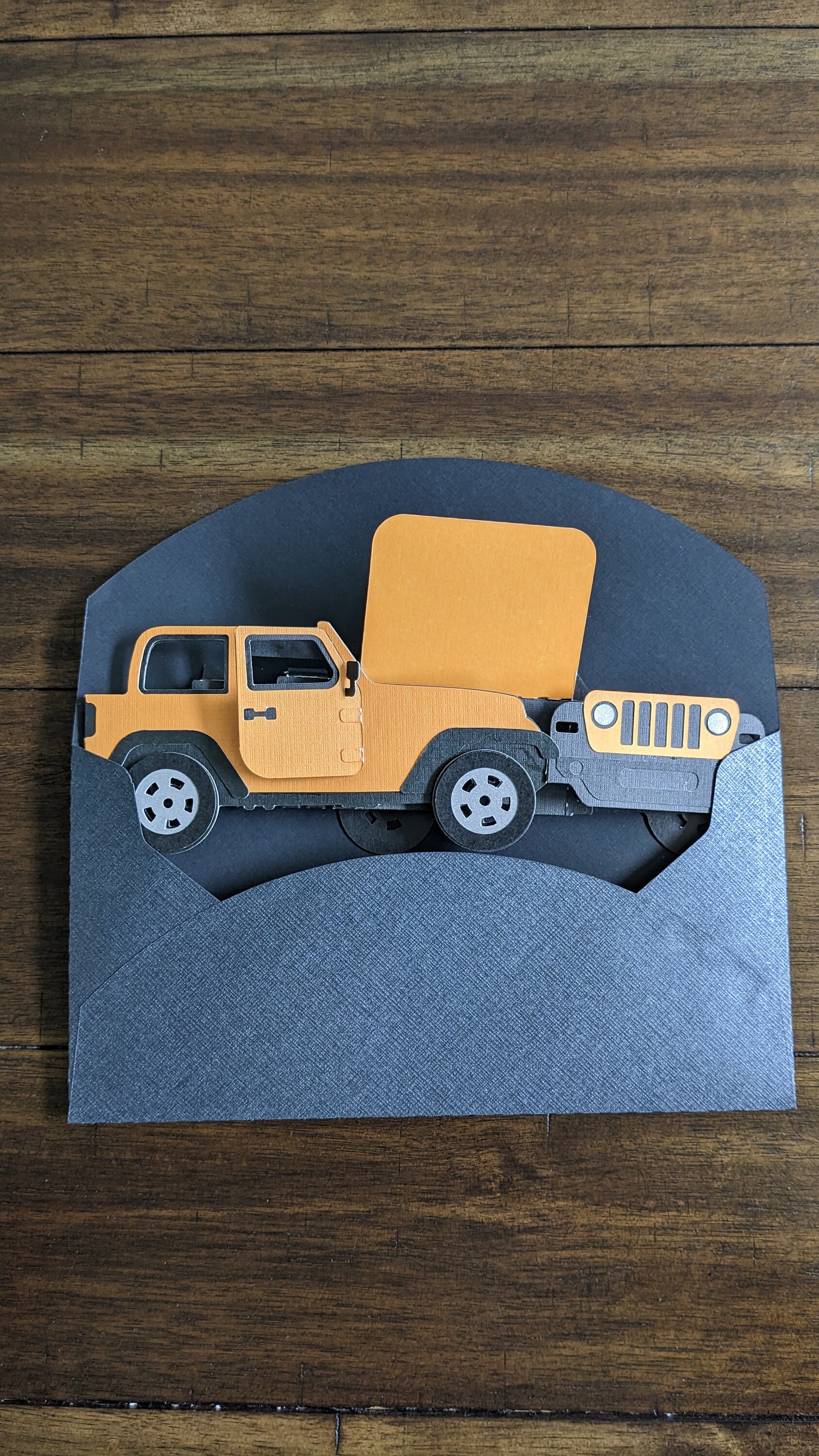 Customizable off Road Box Card, 3d Cards, Customizable Greeting Cards ...