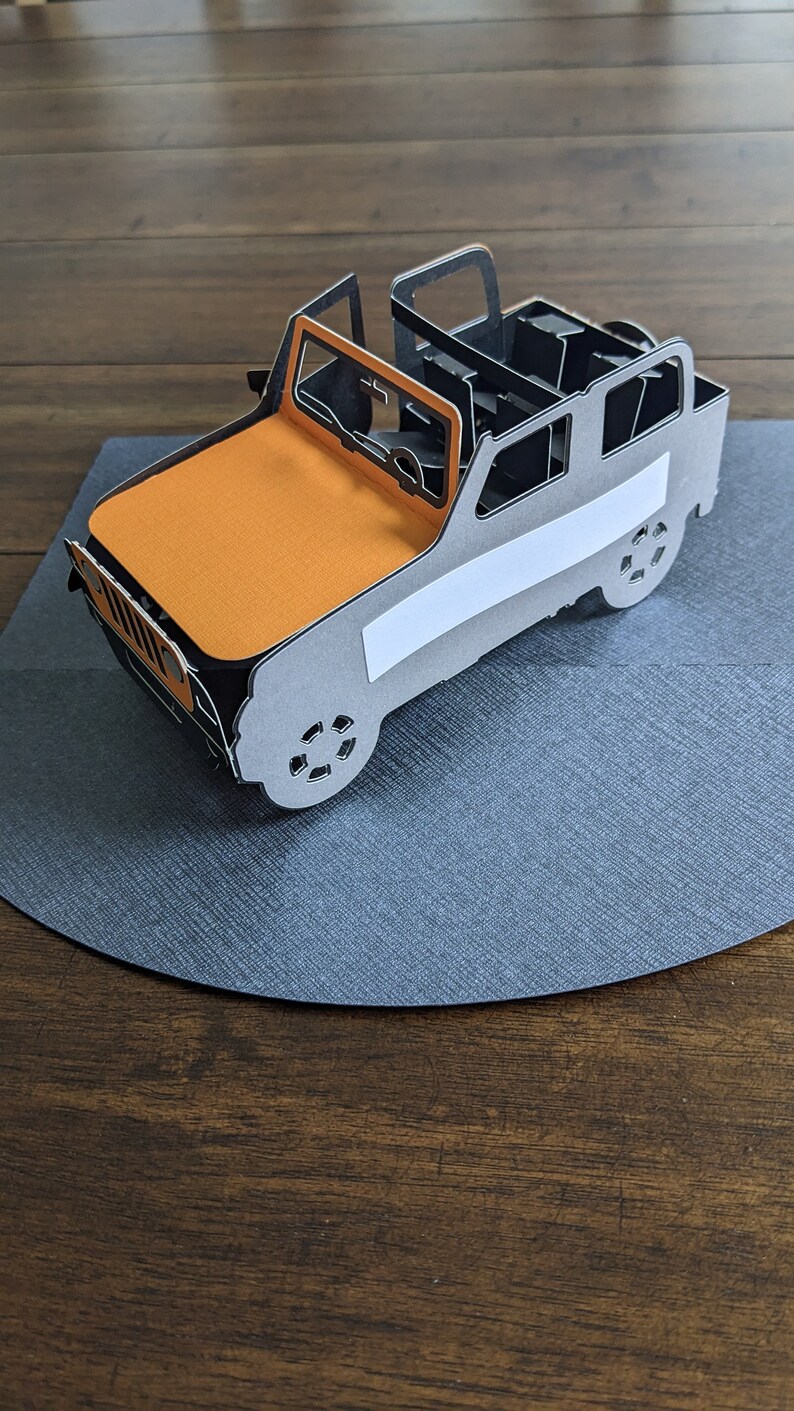 Customizable off Road Box Card, 3d Cards, Customizable Greeting Cards ...
