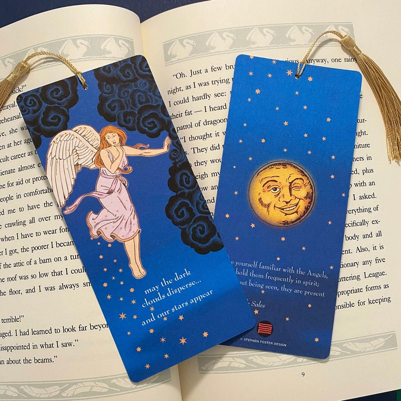 Angel Bookmark - Etsy