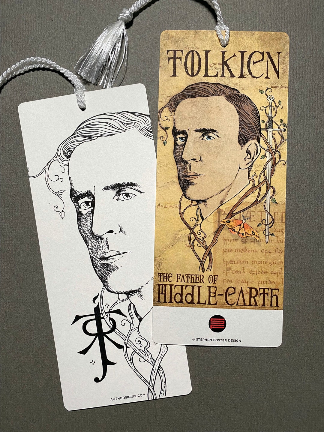 Tolkien Bookmark: Lord of the Rings, Middle Earth Art - Etsy UK