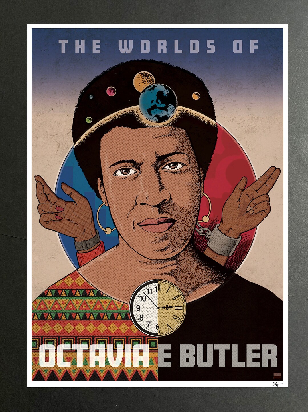 Octavia Butler Poster, Scifi Art Print, Wall Hanging - Etsy