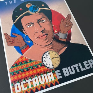 Octavia Butler Poster, Scifi Art Print, Wall Hanging - Etsy