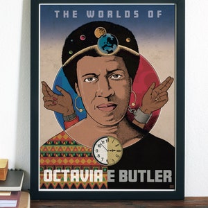 Octavia Butler Poster, Scifi Art Print, Wall Hanging - Etsy