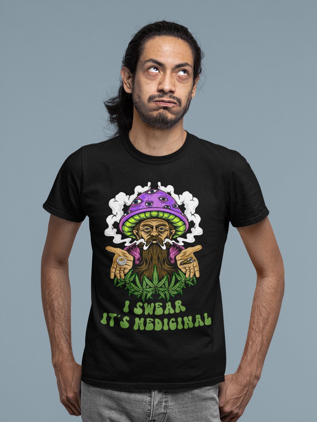 I Swear It's Medicinal Weed Shirt, Weed Lover Shirt, Cannabis Gift ...