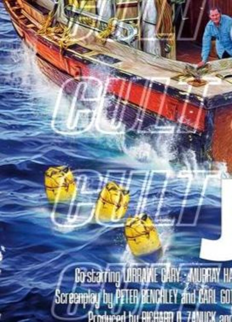 JAWS - Fan Art Painting Poster Print - Etsy