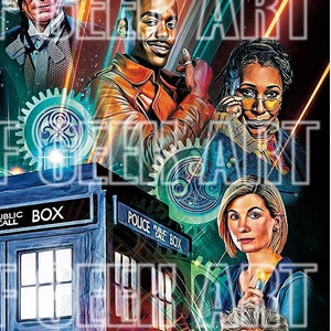 Doctor Who - “THE DOCTORS” - Fan Art Poster - Etsy