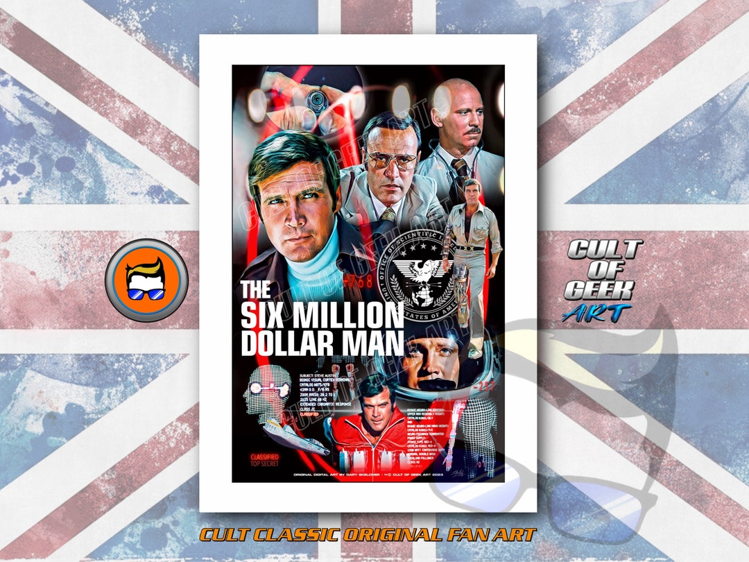 The Six Million Dollar Man - the Bionic Man - Steve Austin- Lee Majors ...