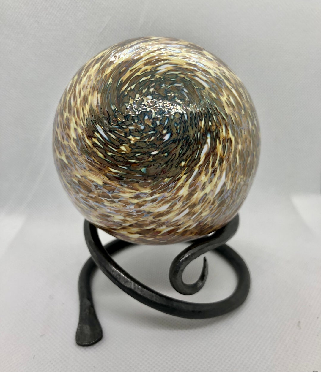 Forged Glass Float Stand - Etsy