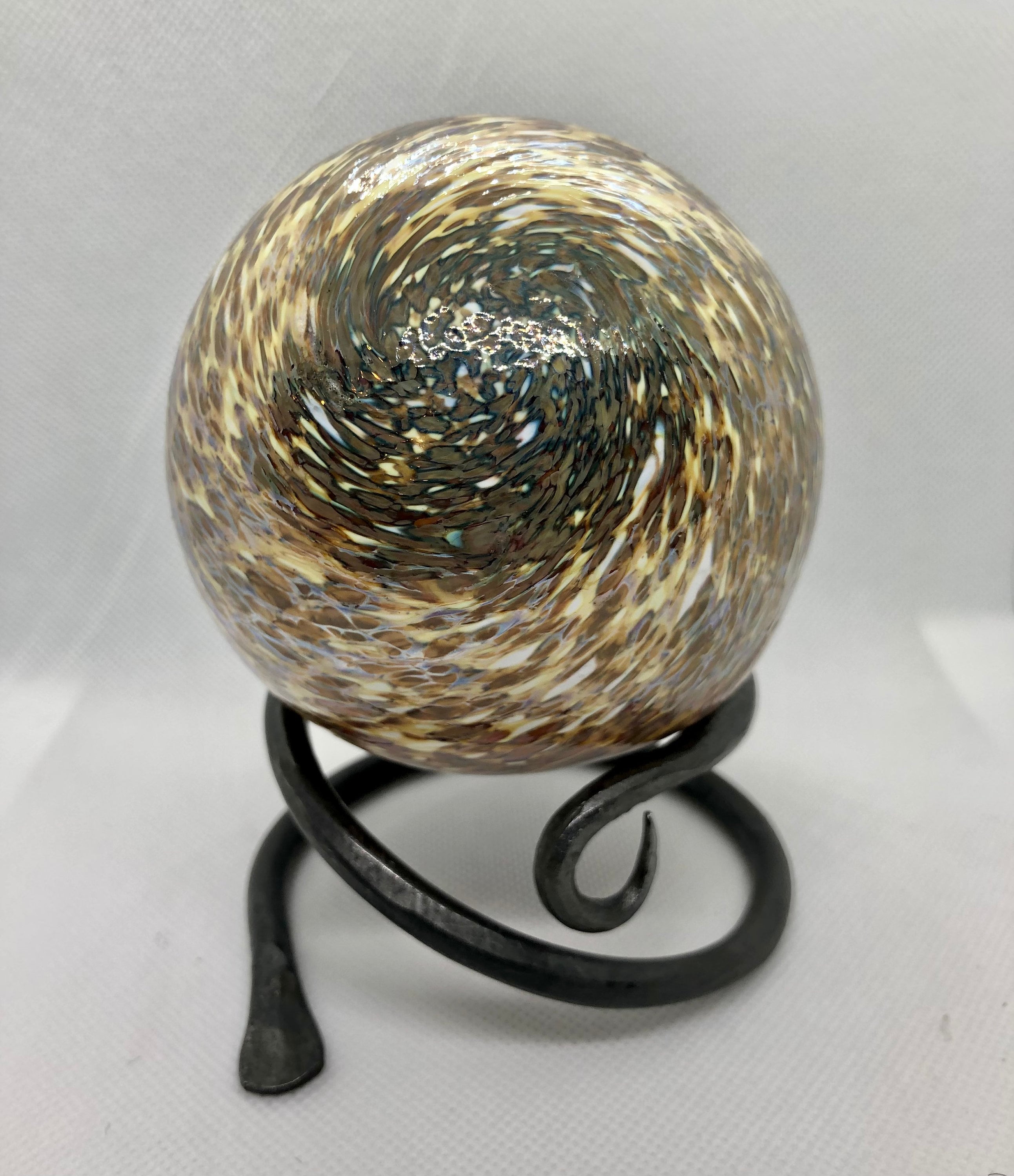 Forged Glass Float Stand - Etsy