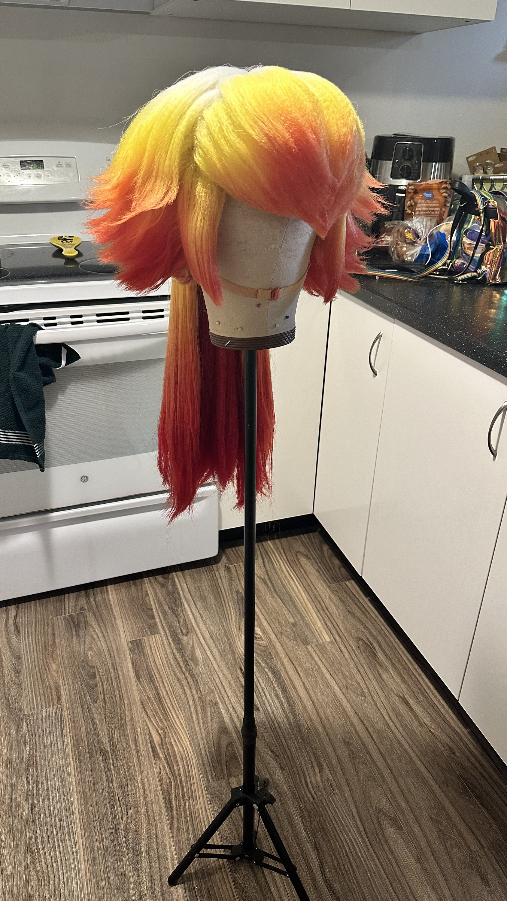 Custom: Fire Flower Angry Turtle Wig - Etsy