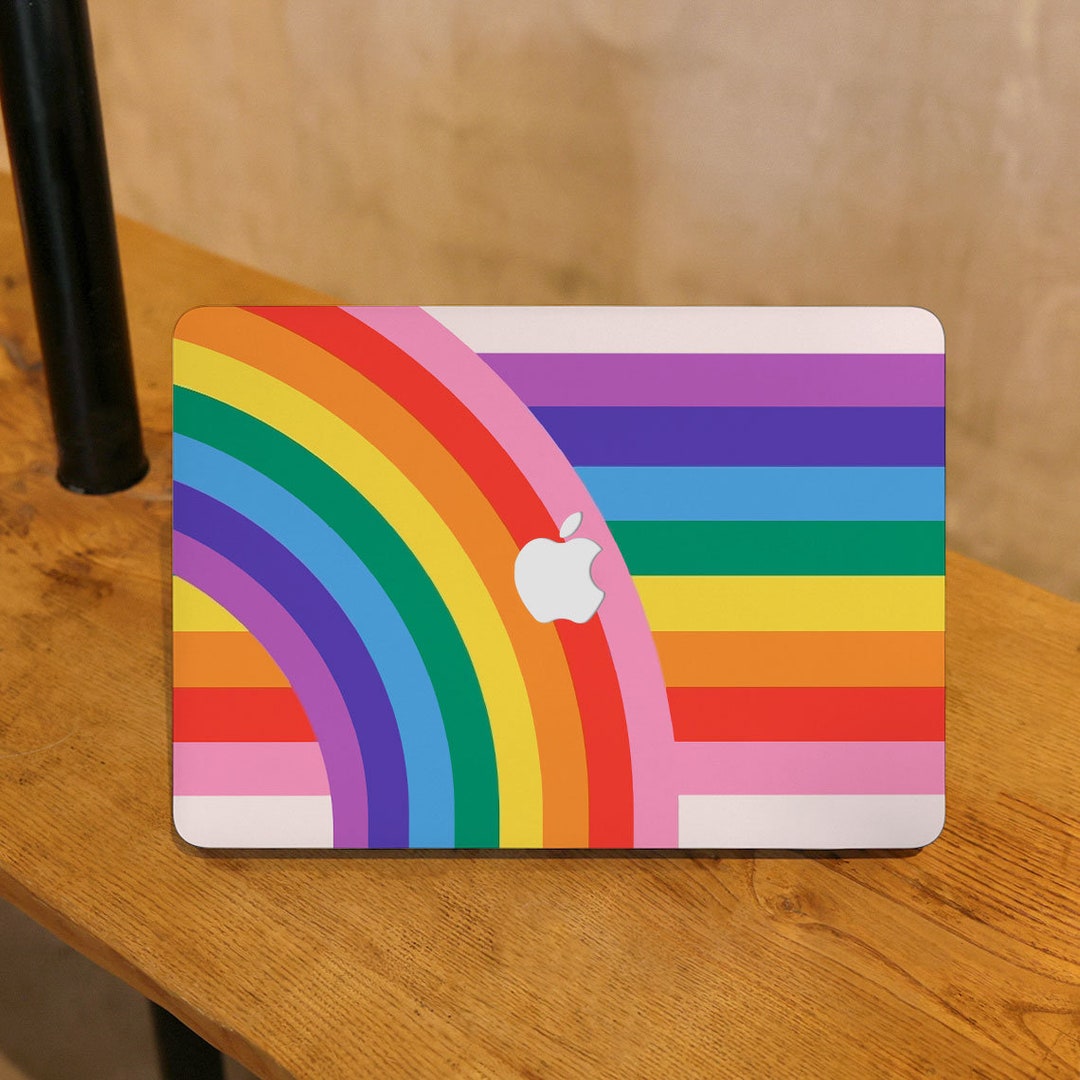 Rainbow MacBook Hard Case LGBT MacBook Cover for Pro 14 16 M1 - Etsy