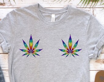 Marijuana Leaf Shirt | Etsy
