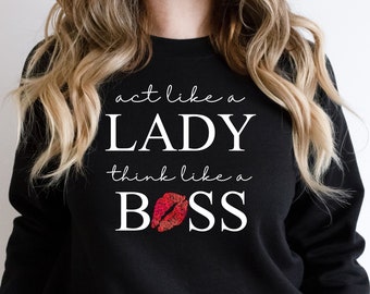 Girl Boss Hoodie - Etsy