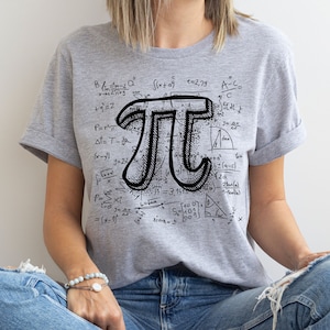 Math Teacher Tshirt, Pi Shirt, Mathematician Shirt, Math Lover Gift ...