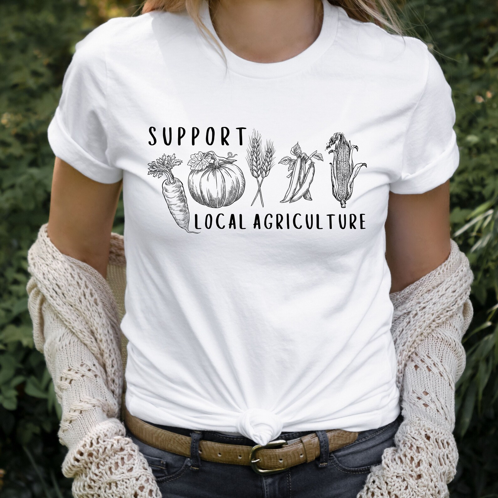 Support Local Agriculture Shirt Local Farm Tshirt Farmer - Etsy