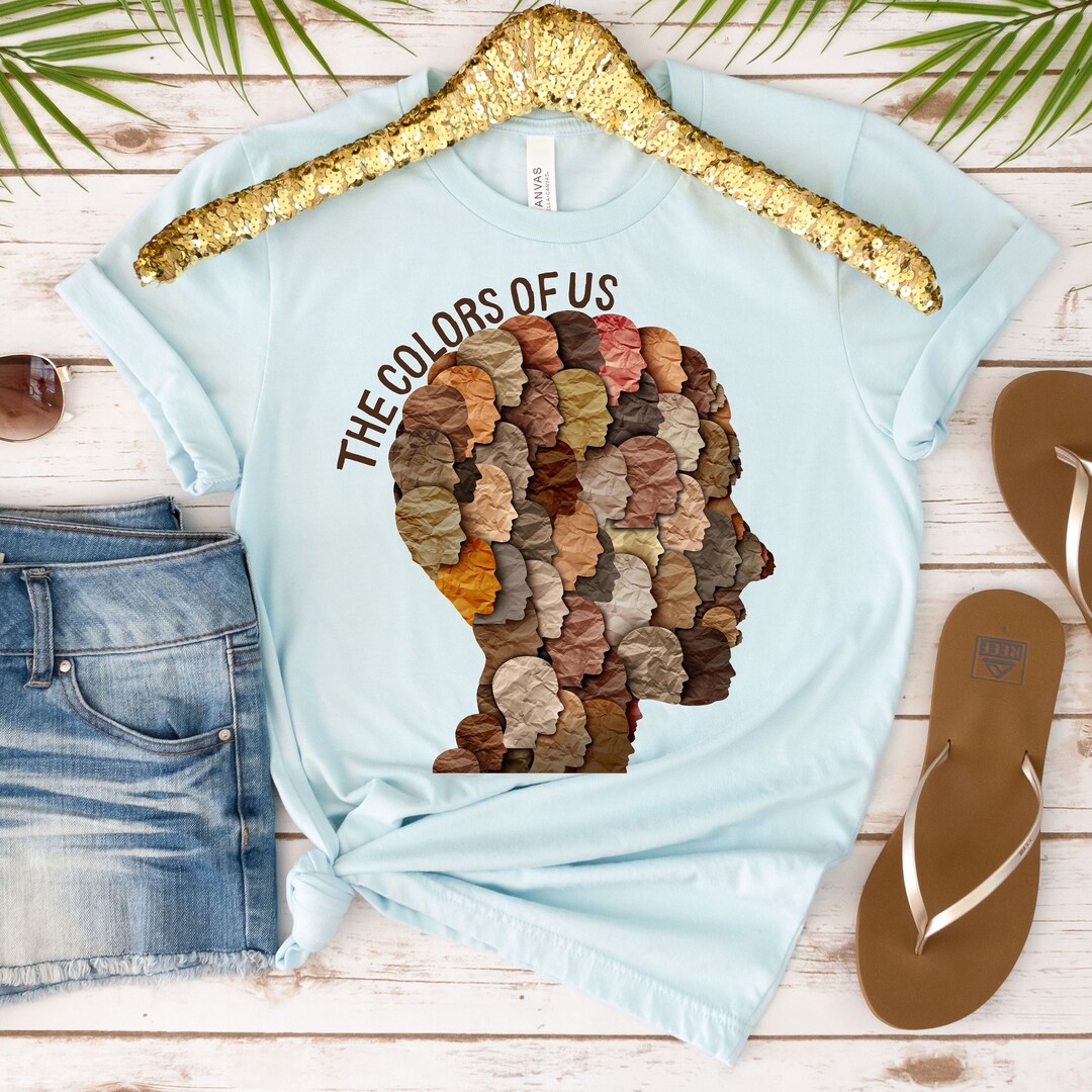 Diversity Shirt Black Lives Matter Unity Shirt the Colors - Etsy