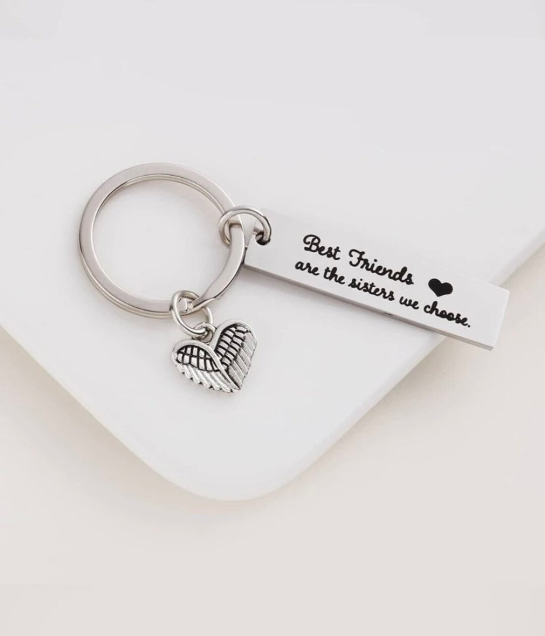 Best Friend Key Chain Gift for Besties Best Friends Friendship - Etsy