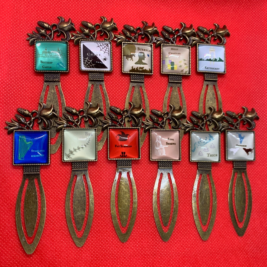 Farseer Inspired " Character / Place " Cabochon Bookmark (fitz Farseer ...