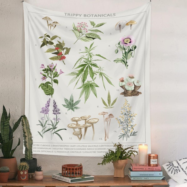 Plant Tapestry - Etsy