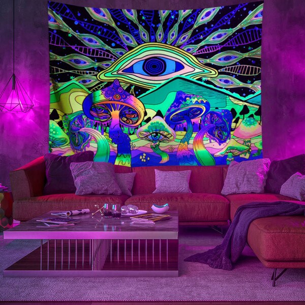Trippy Wall Decor - Etsy