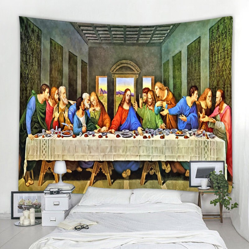Christian Tapestry - Etsy